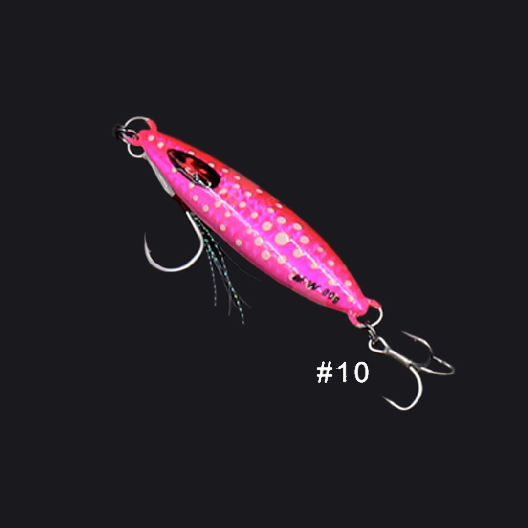 Isca Artificial JIG M&W Dragon 10g. Cor #10 rosa glow - Casa Caça e ...